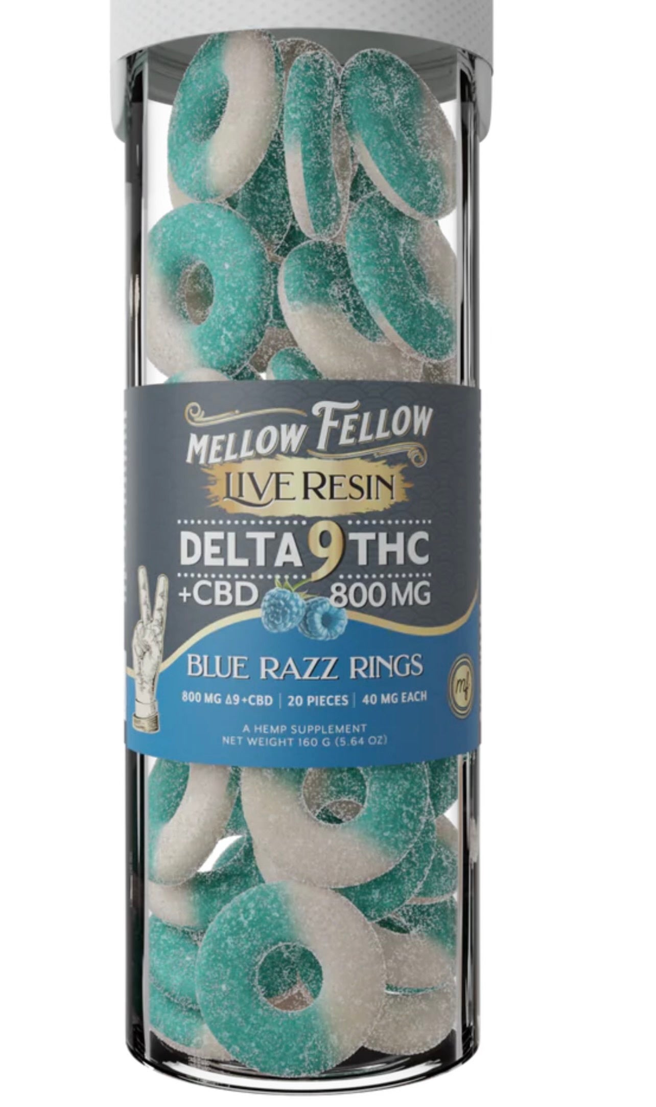 Blue Raspberry THC Rings | Green Eye